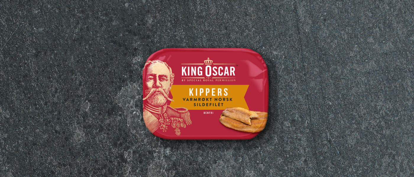 Kippers av norsk sild - varmrøkt, benfri sildefilet - King Oscar Norway