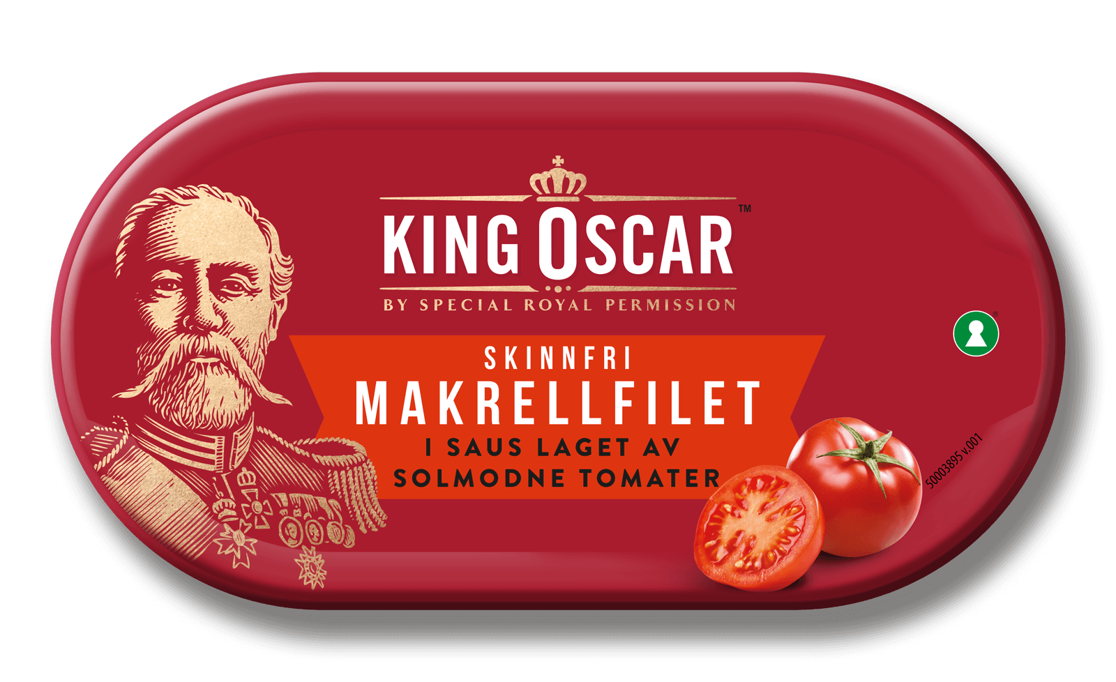 Makrell i tomat 160g - King Oscar Norway